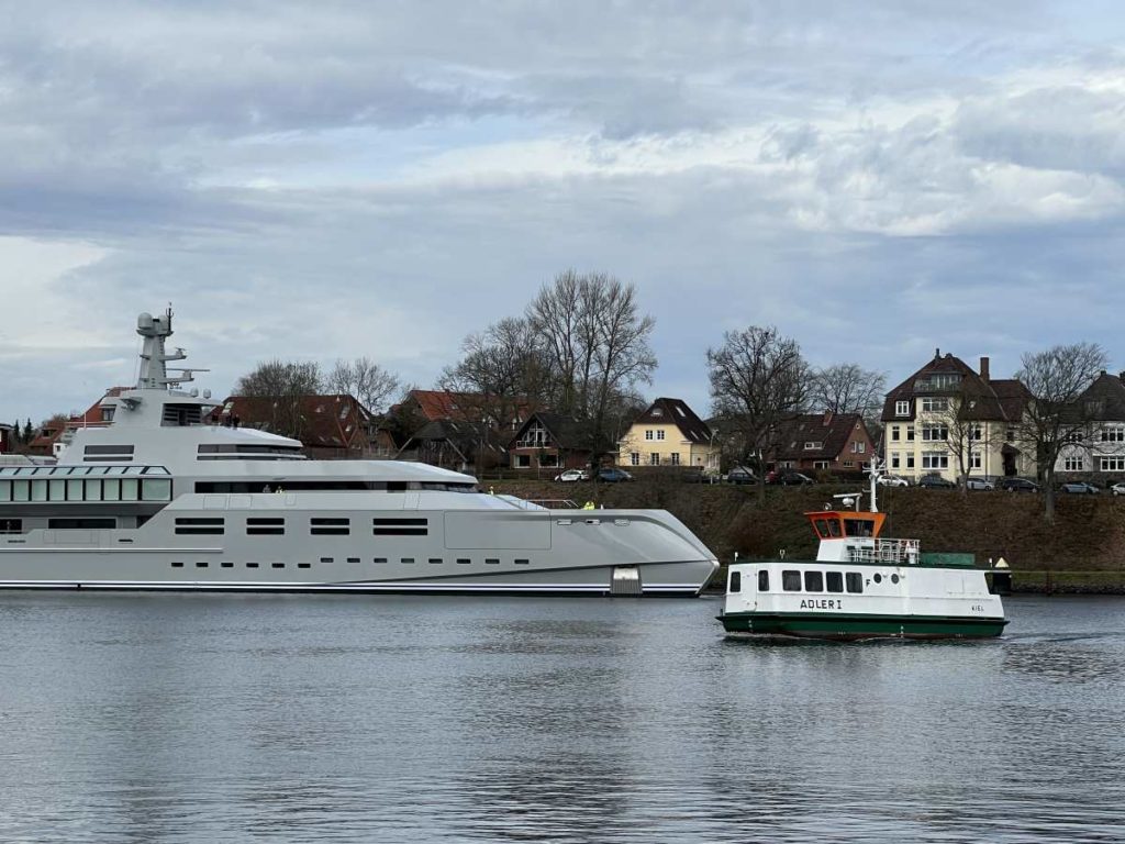 Schiffe im Nord-Ostsee-Kanal am 17.3.2023 | ShipspottingMag.com