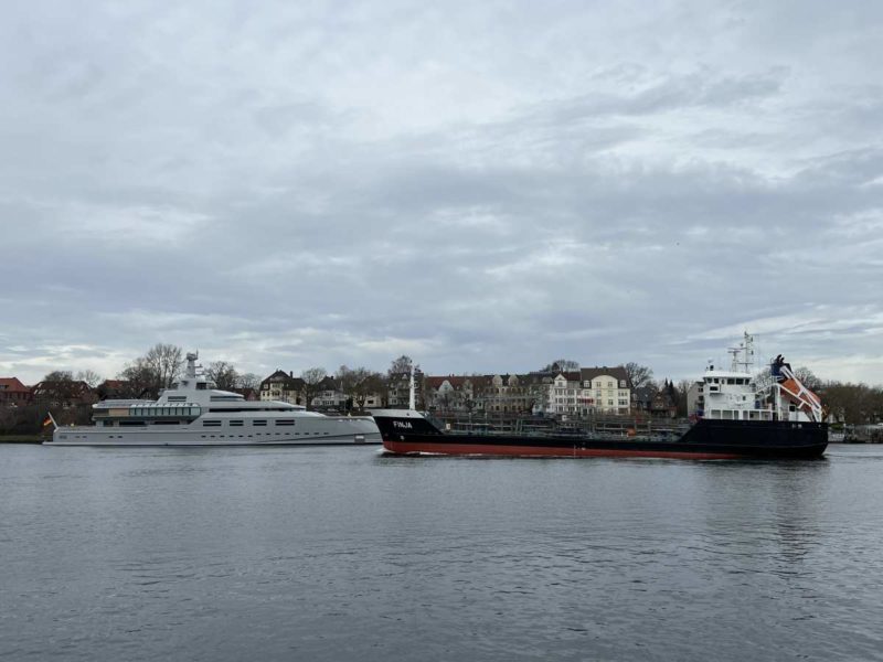 Schiffe im Nord-Ostsee-Kanal am 17.3.2023 | ShipspottingMag.com