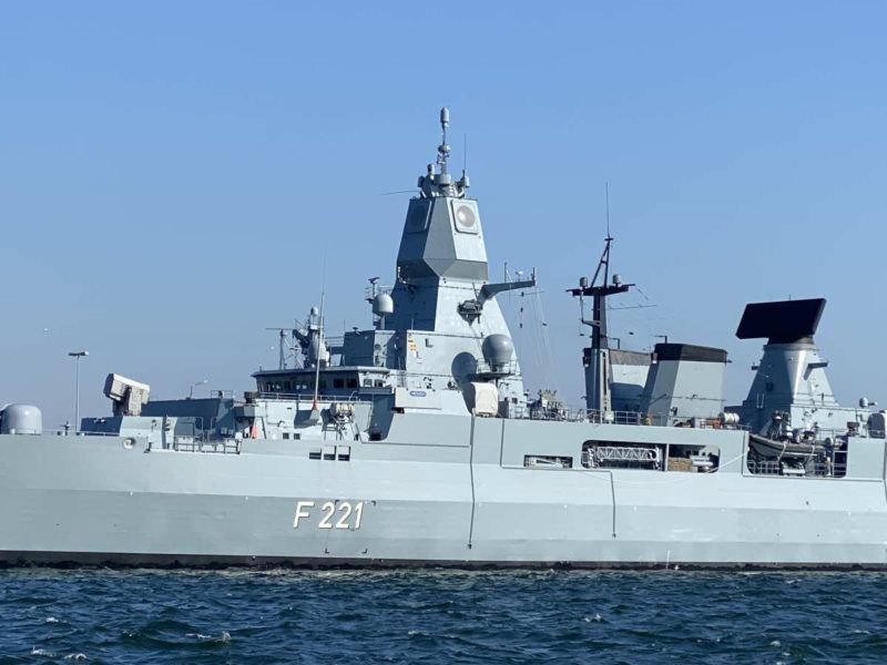 Frigate Hessen (F 221) at the naval base in Kiel | ShipspottingMag.com