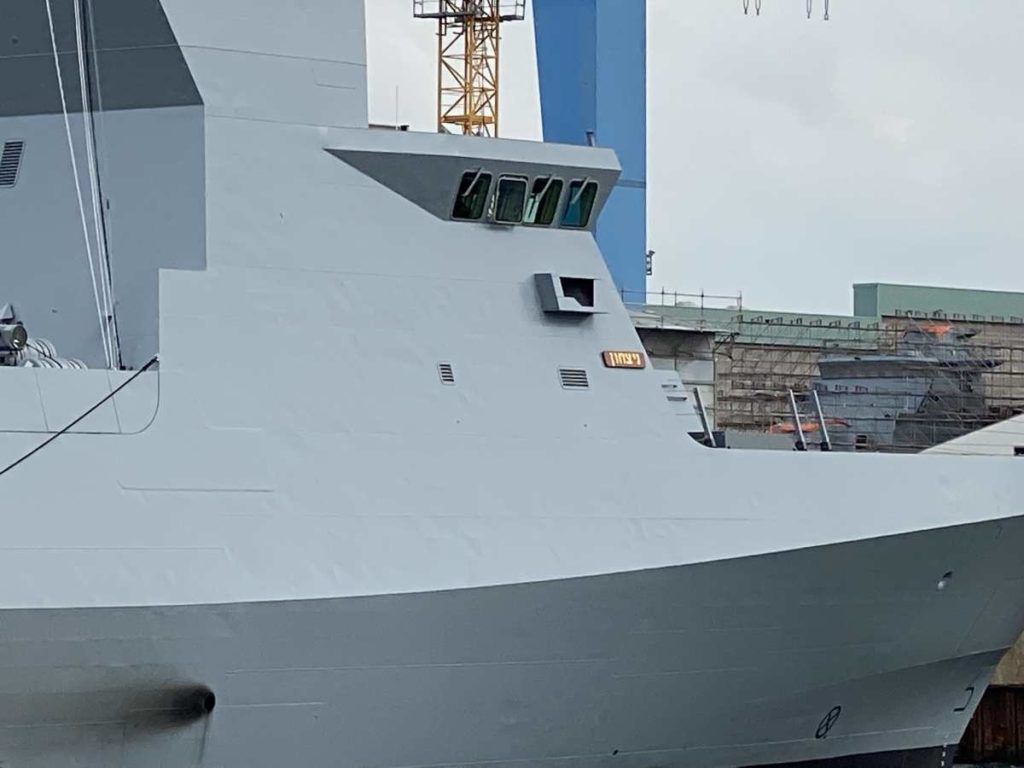 Israeli corvette INS Nitzachon leaves Kiel shipyard for Israel ...