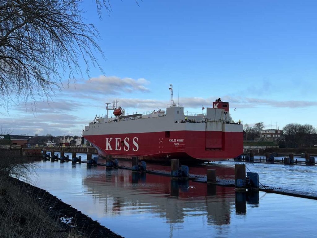 schelde-highway-nord-ostsee-kanal-3-1-2023 | ShipspottingMag.com