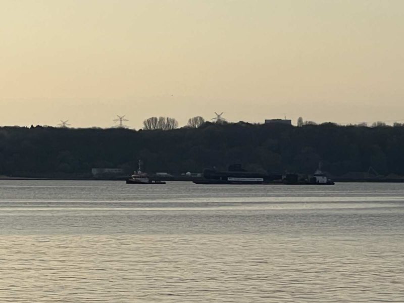 Submarine U 17 in Kiel Transport through the Kiel Canal April 29, 2023 ...